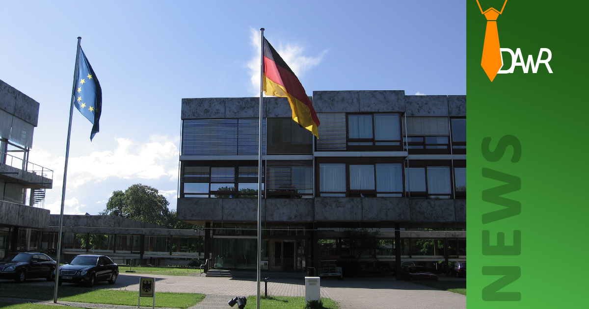 DAWR > Bundesverfassungsgericht schließt Untersuchung zum vorzeitigen ...